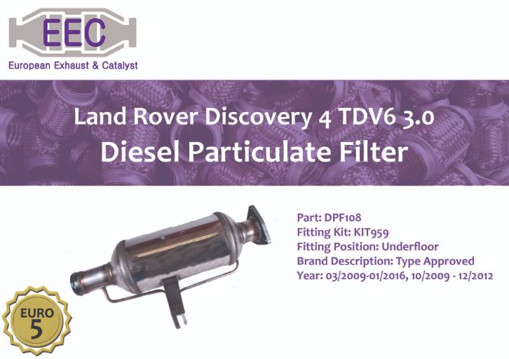 Have you seen our Land Rover Discovery 4 EURO 5 DPF? - EEC