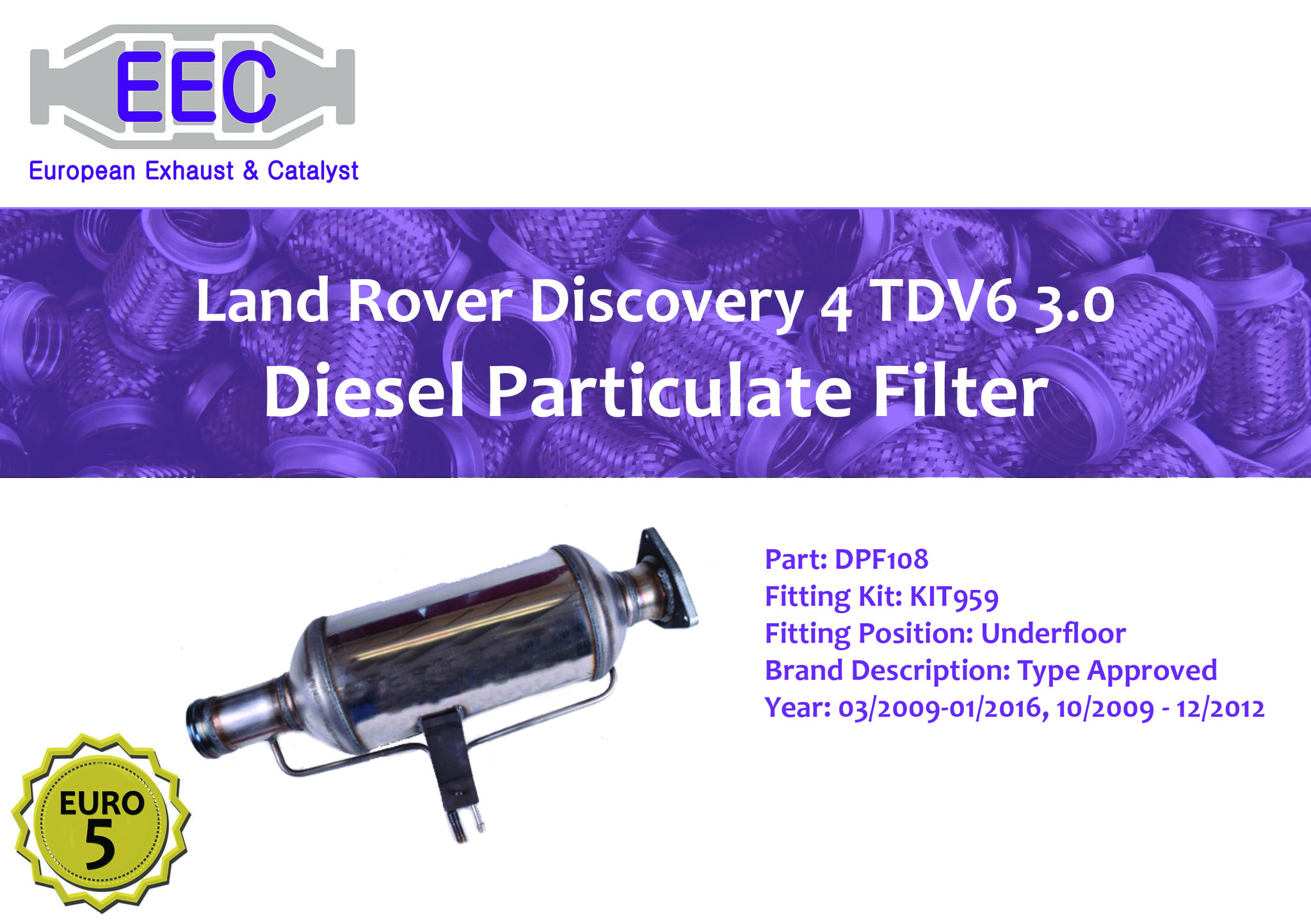 Have you seen our Land Rover Discovery 4 EURO 5 DPF? - EEC