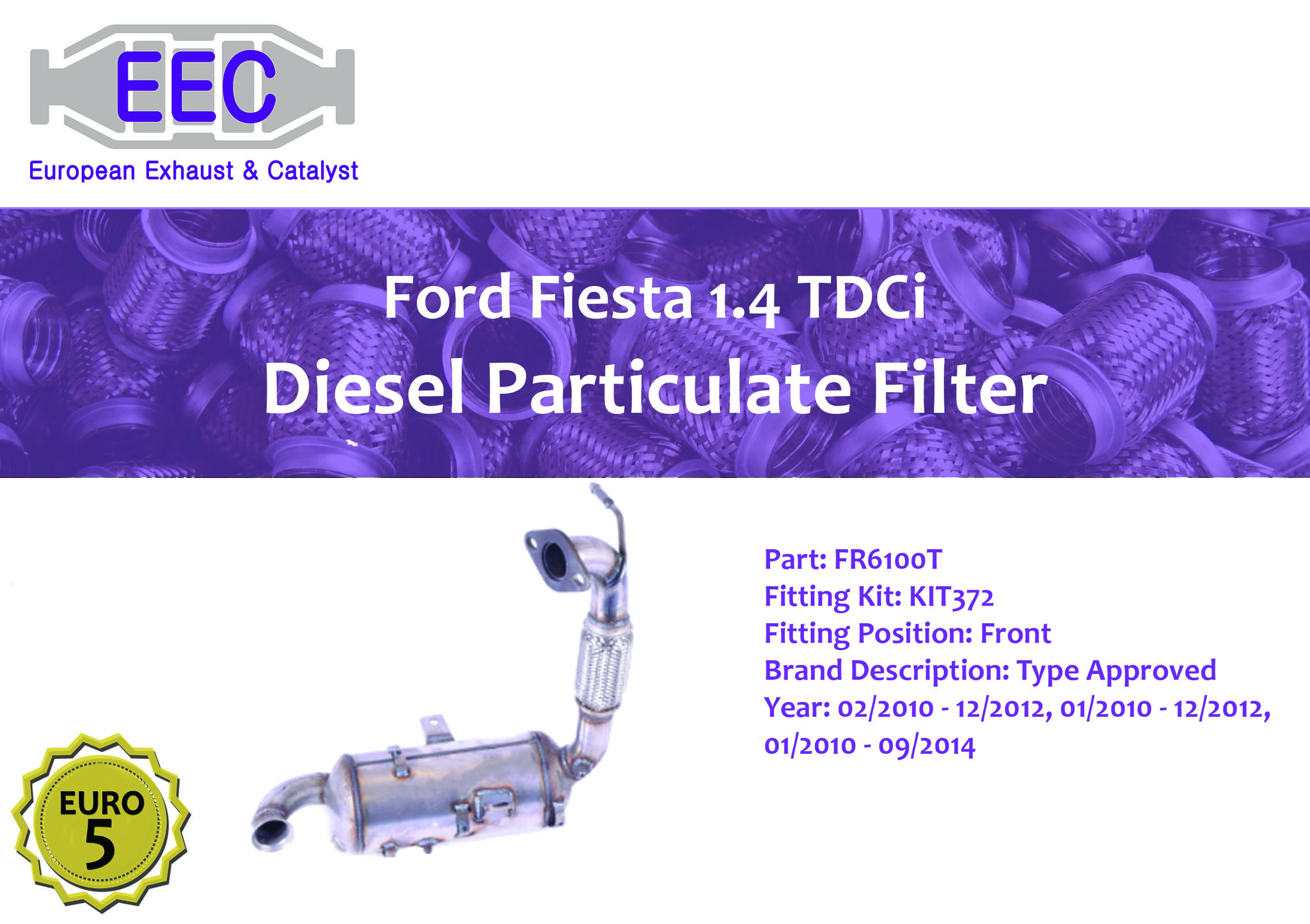 Have you seen our Ford Fiesta EURO 5 DPF? - EEC
