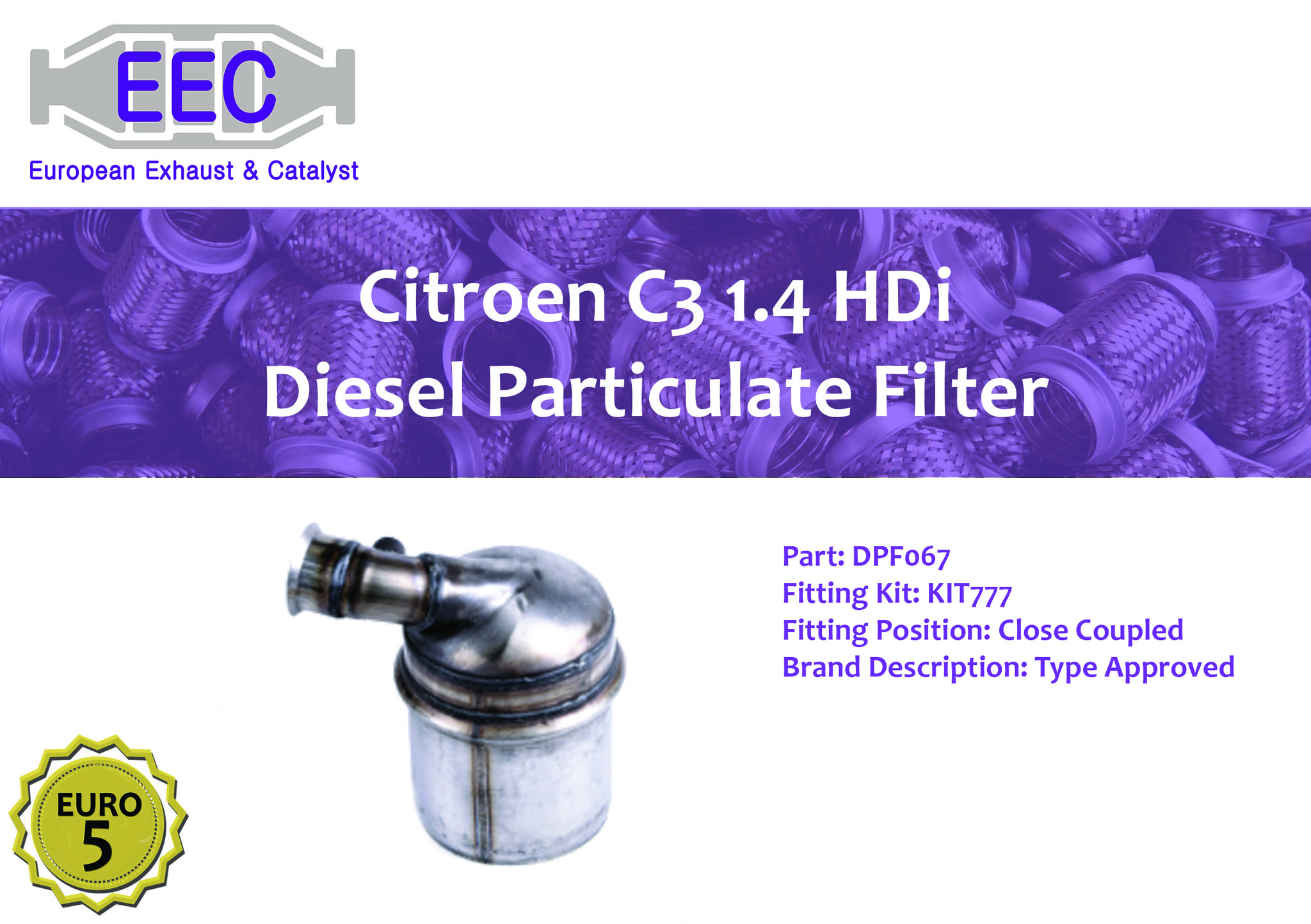 Have you seen our Citroen C3 EURO 5 DPF? - EEC