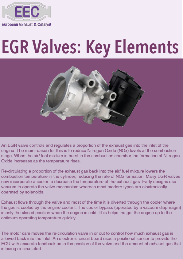 Do you know the critical elements of an EGR Valve? - EEC