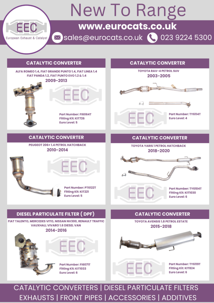 EEC Expands Product Line with 11 New Part Numbers Covering 122 Vehicle ...